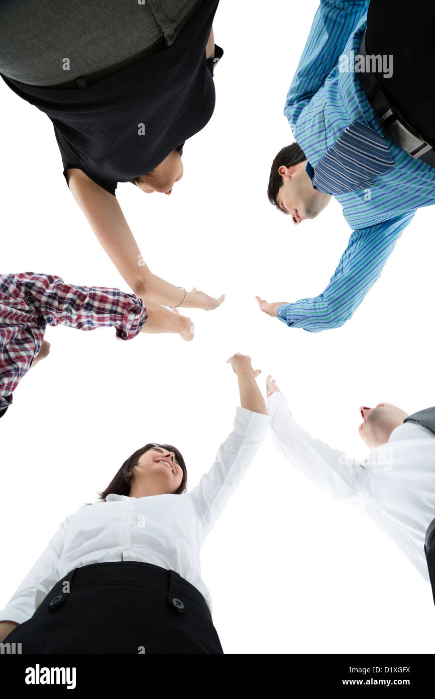 Group female front view half white hi-res stock photography and images ...