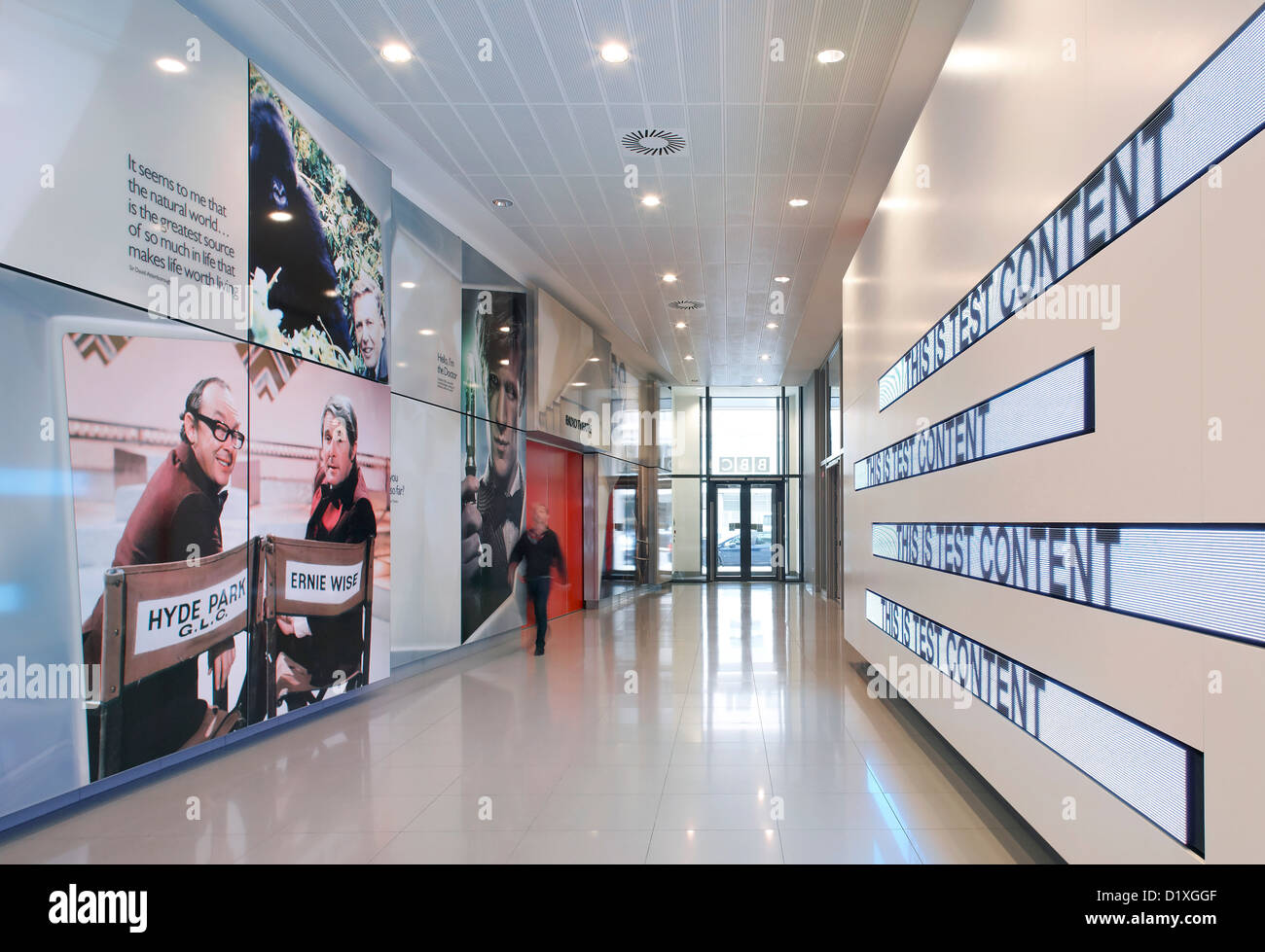Bbc broadcasting house interior hi-res stock photography and images - Alamy