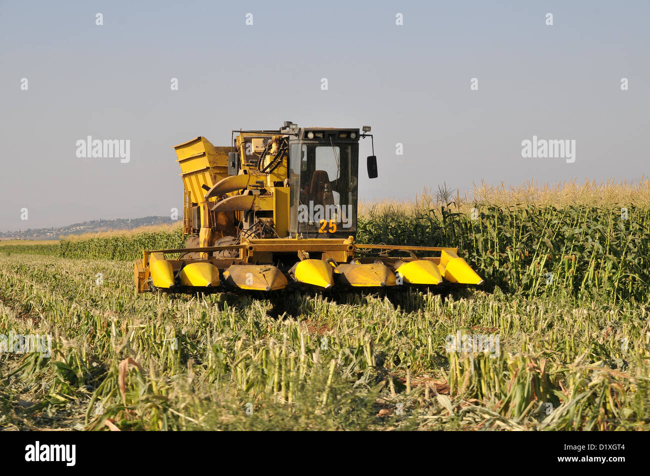 Corn picker farm hi-res stock photography and images - Alamy