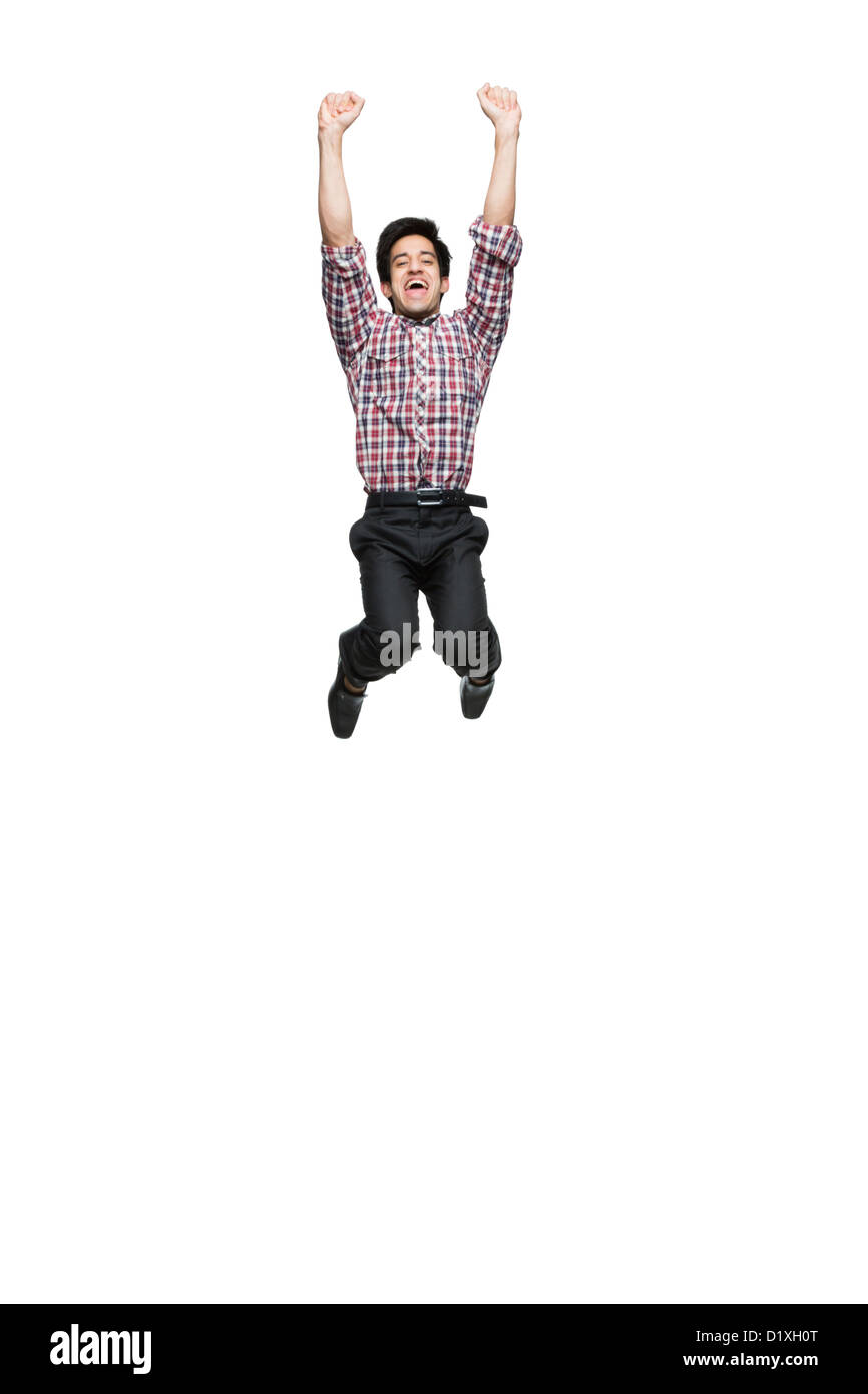 Boy jumping in well hi-res stock photography and images - Alamy