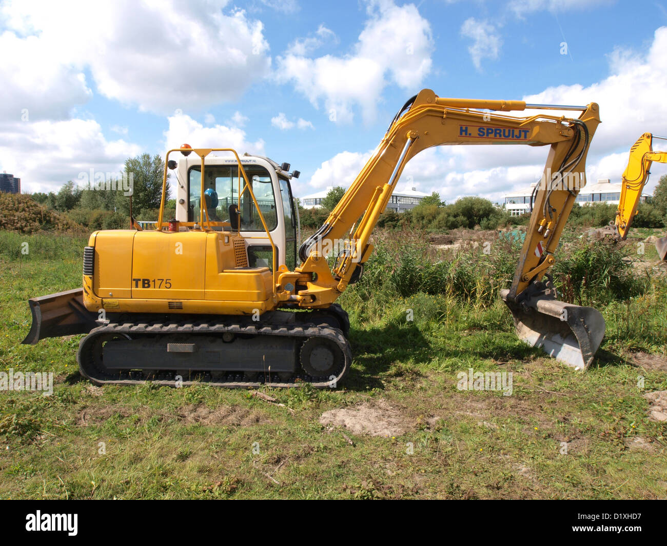 excavator Takeuchi TB175 Stock Photo - Alamy