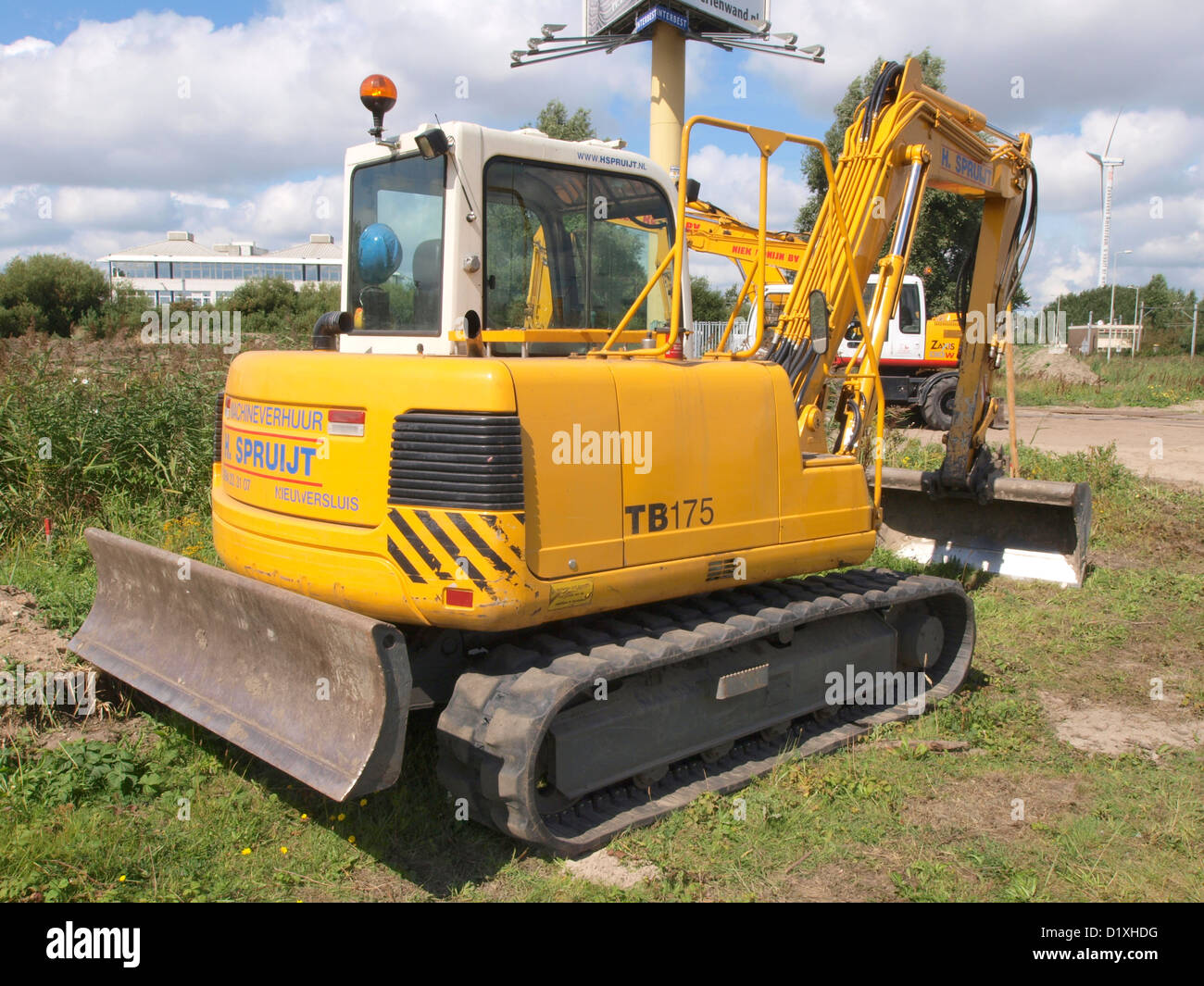 excavator Takeuchi TB175 Stock Photo - Alamy