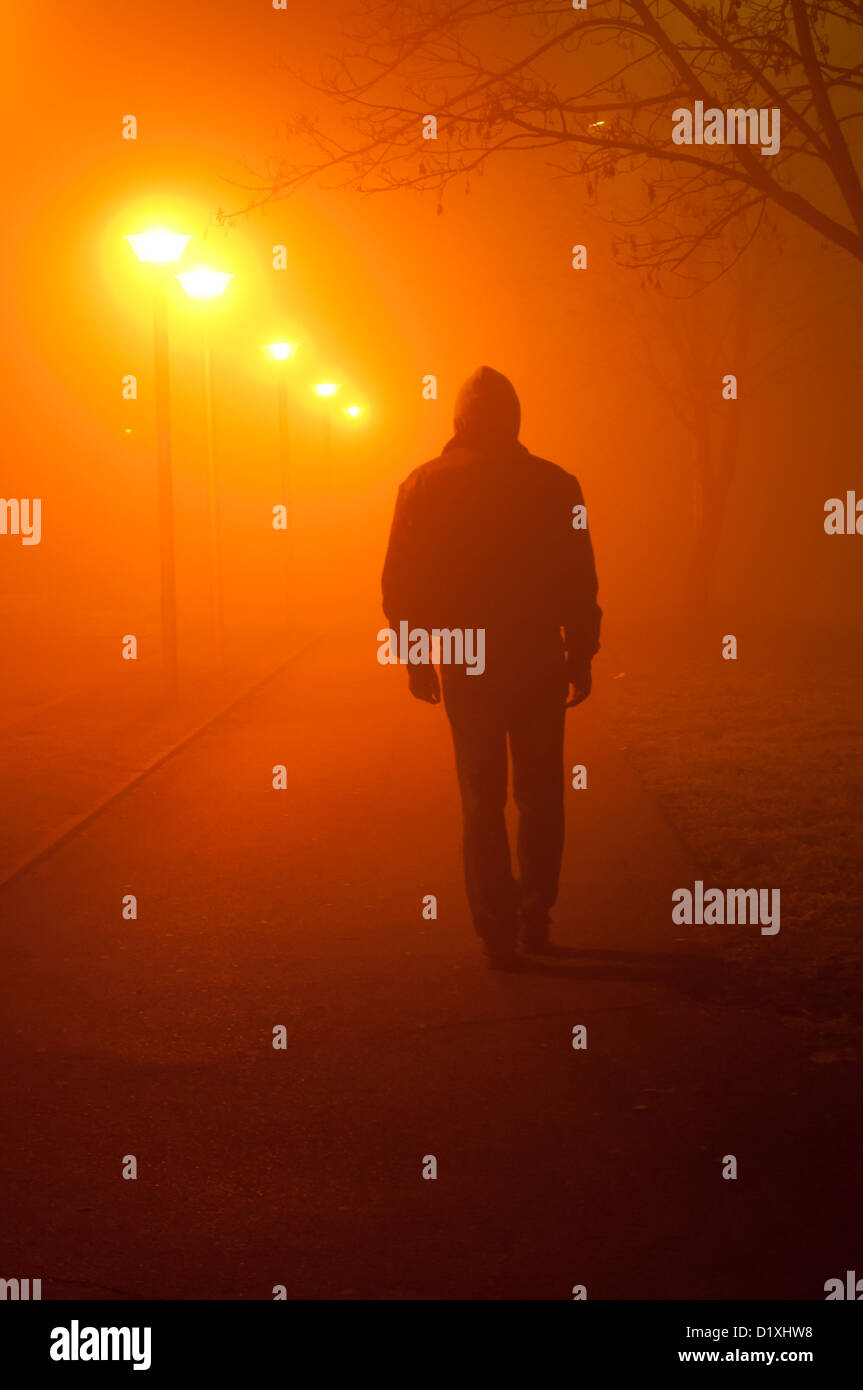 Mysterious man hi-res stock photography and images - Alamy