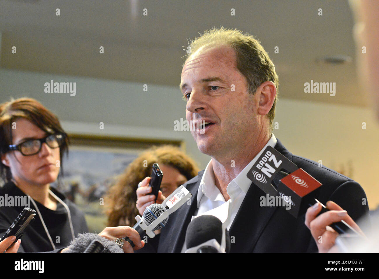 New Zealand Labour Party Leader, David Shearer MP pictured during the ...
