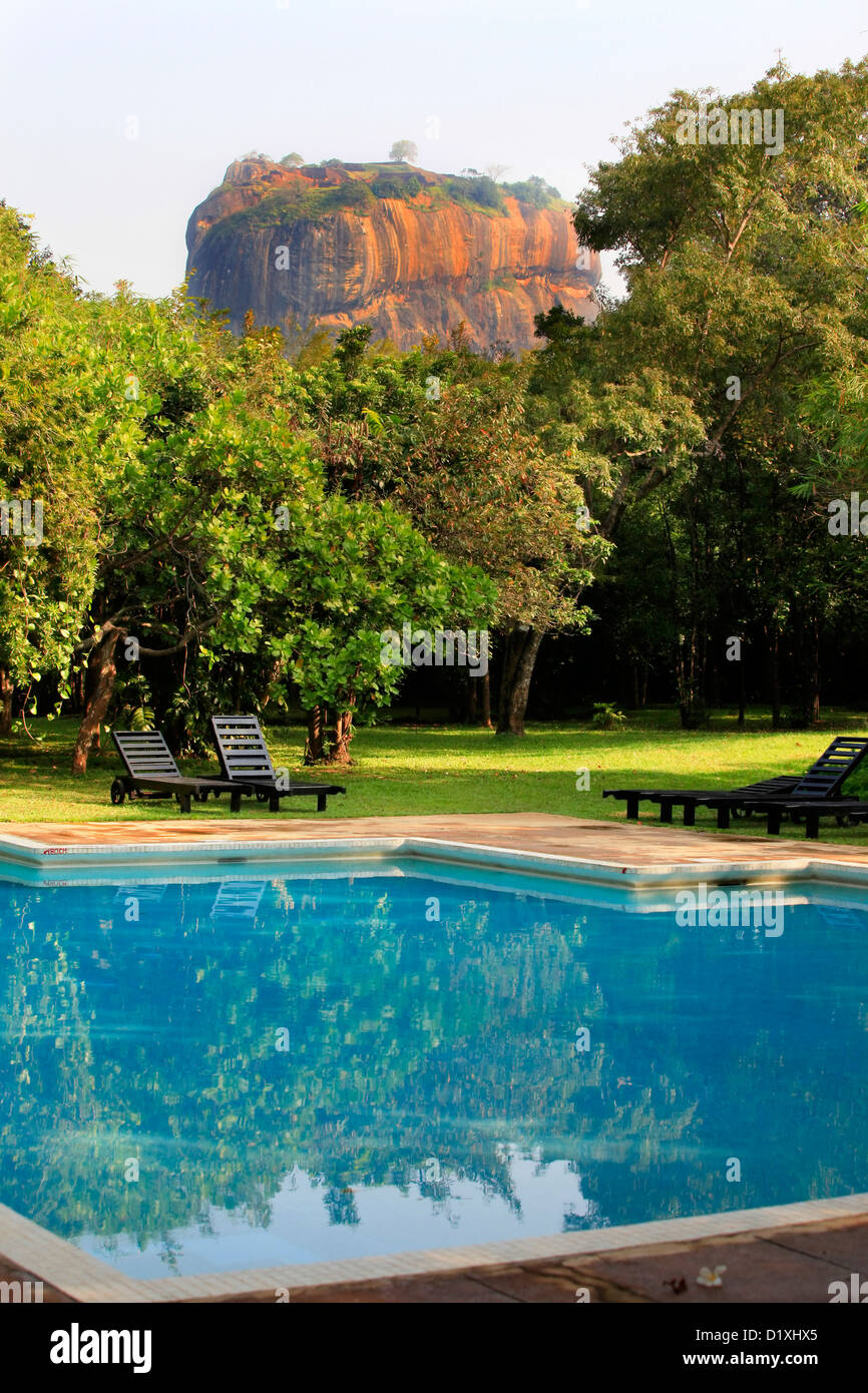 'Lion Rock' Sigiriya. Sri Lanka (Ceylon Stock Photo - Alamy