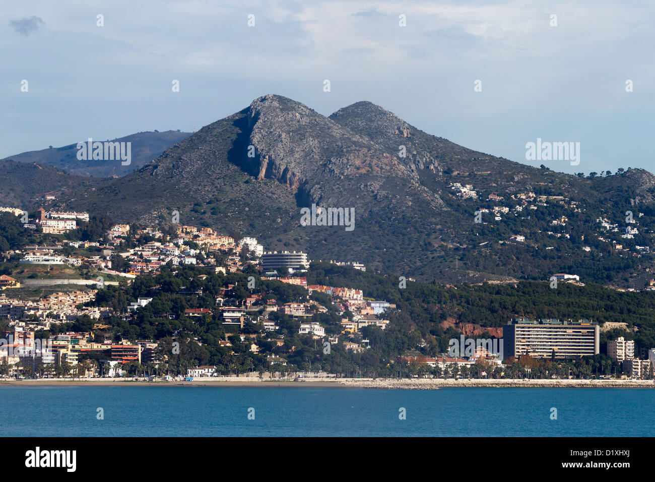 Malaga sea view hi-res stock photography and images - Alamy
