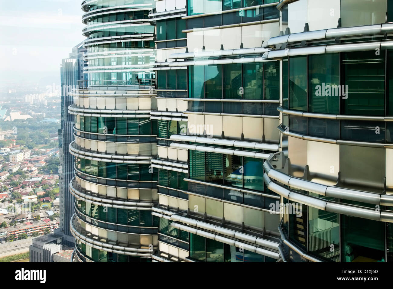 Office at Petronas Twin Towers at Kuala Lumpur, Malaysia Stock Photo ...