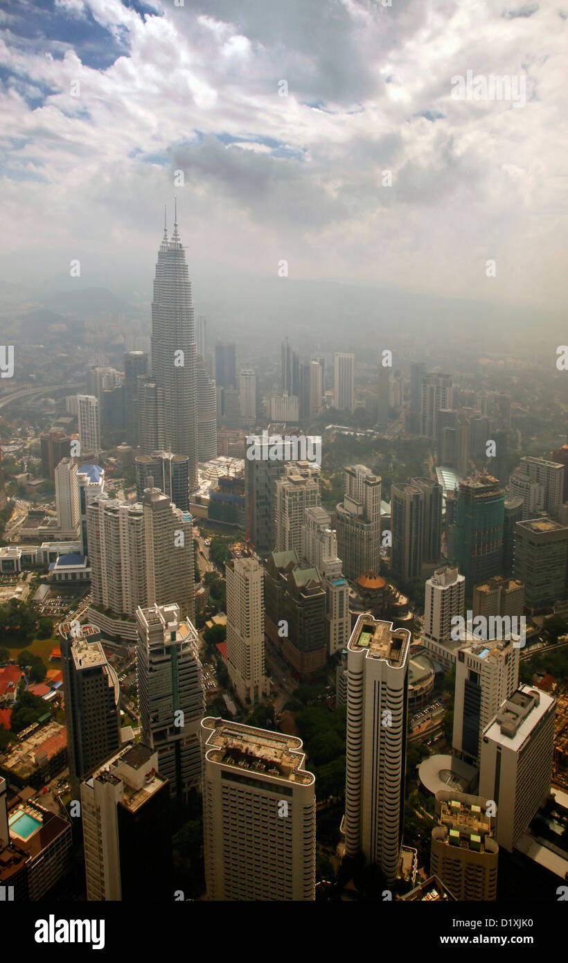 Office at Petronas Twin Towers at Kuala Lumpur, Malaysia Stock Photo ...