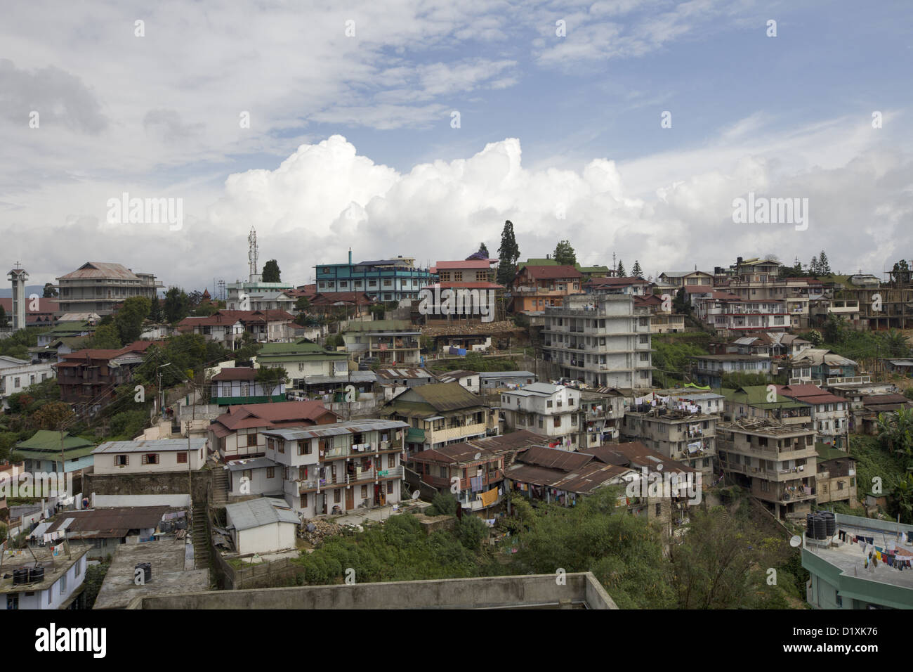 Shillong city. Shillong Meghalay, India Stock Photo - Alamy