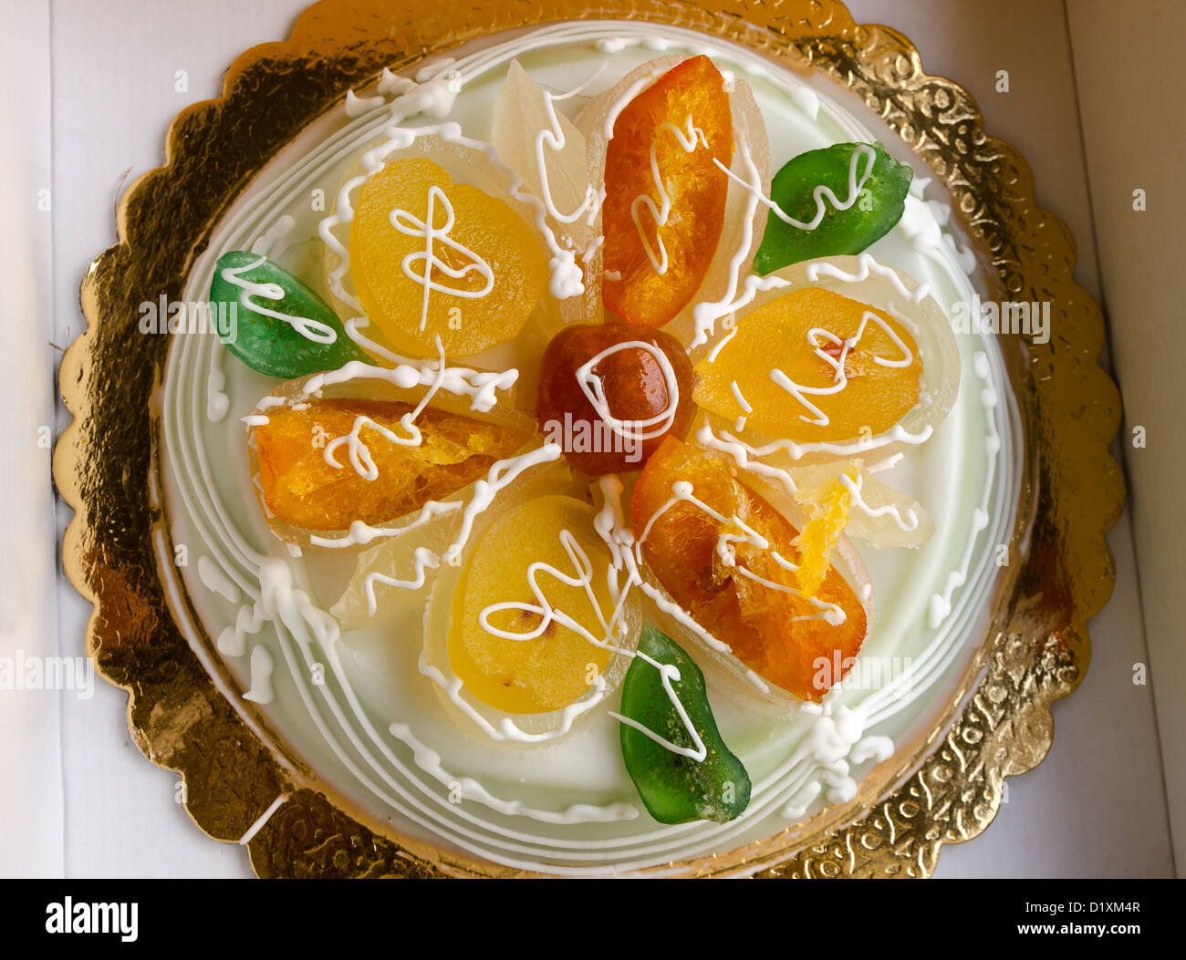 cassata, a typical dessert of Sicily Stock Photo - Alamy