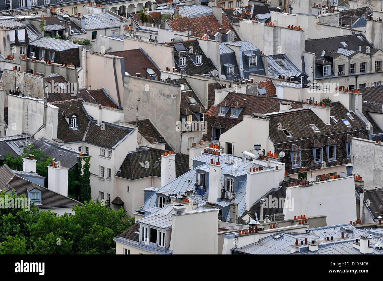 Rooftops of Paris, the fabulous capital city of France Stock Photo - Alamy