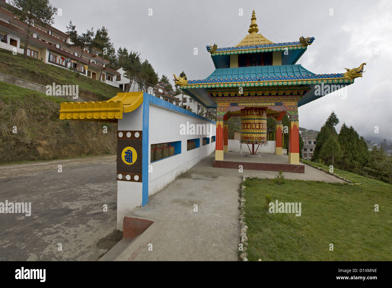 Old bomdila monastery hi-res stock photography and images - Alamy