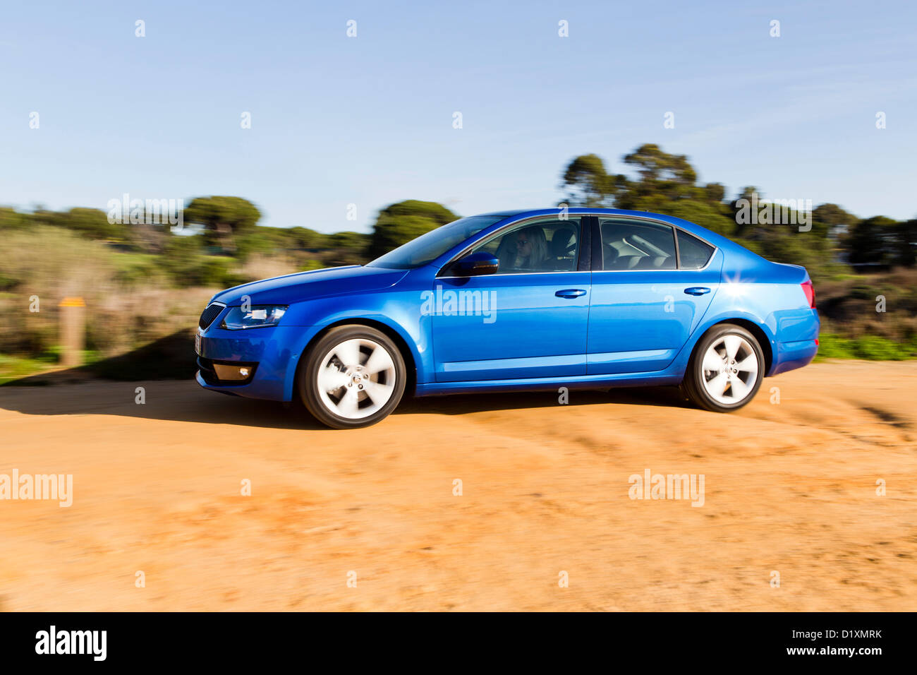 Third generation of Skoda Octavia was tested by journalists during ...