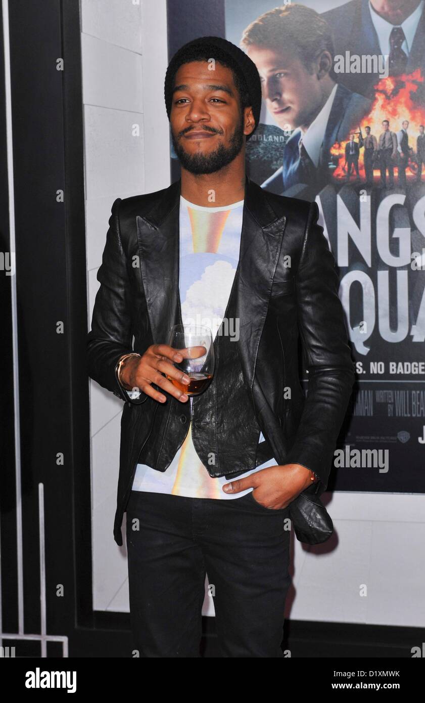 Kid Cudi at arrivals for GANGSTER SQUAD Premiere, Grauman's Chinese ...