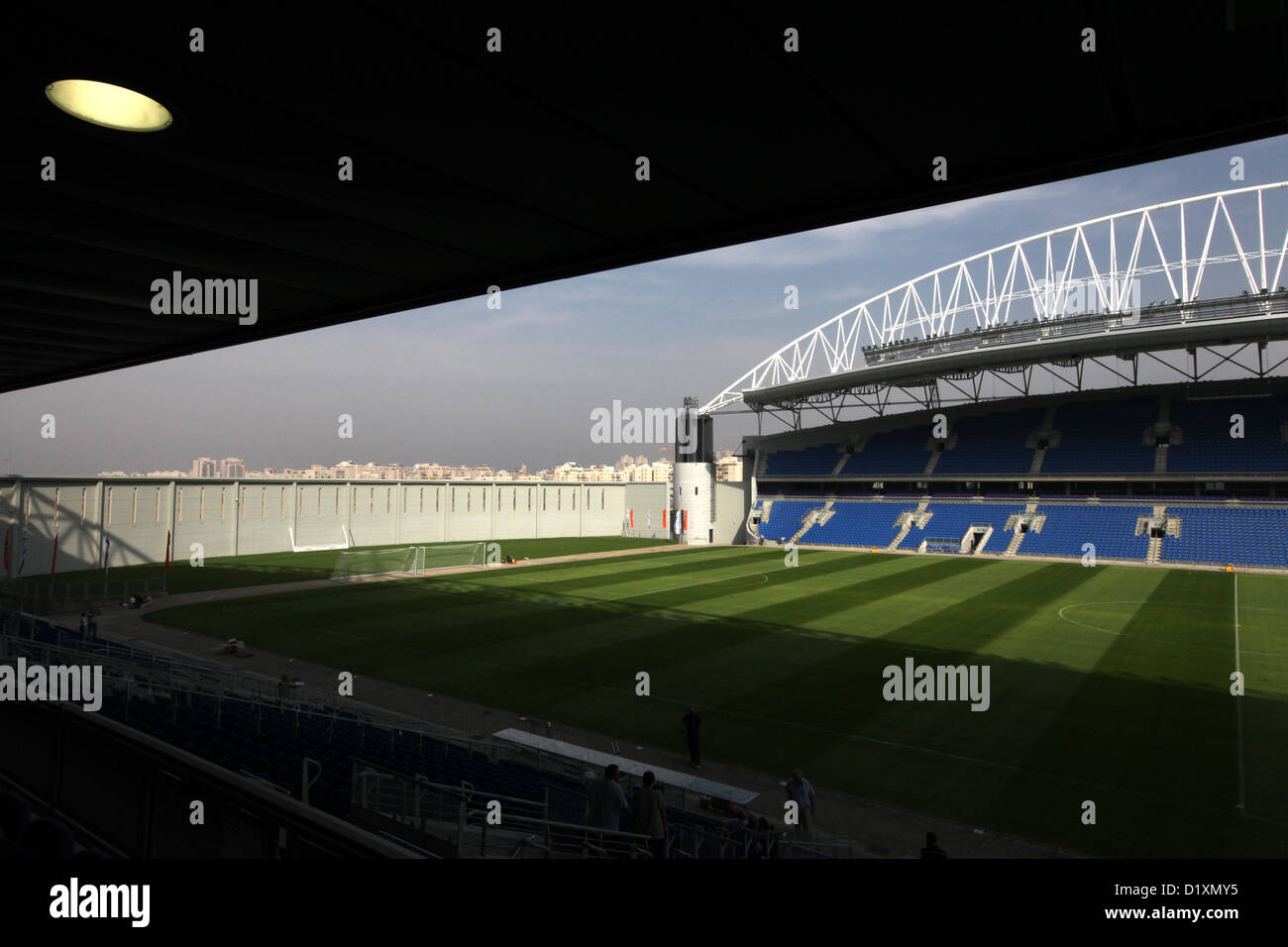The New Netanya, Israel soccer stadium Stock Photo - Alamy