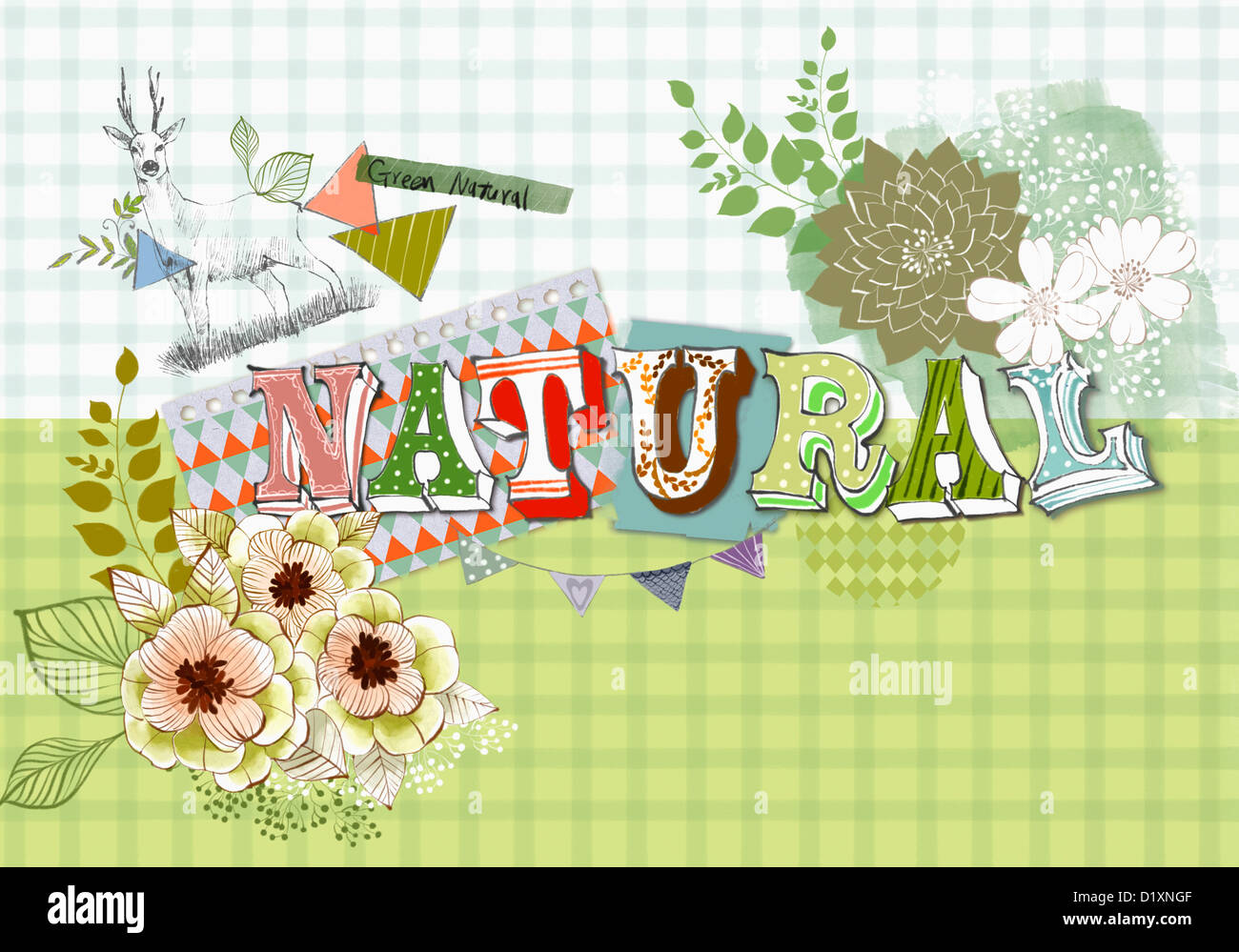 word art of natural Stock Photo - Alamy