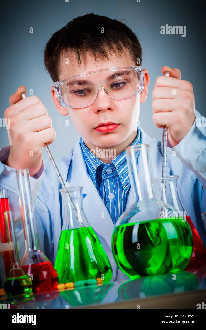 student working in the lab Stock Photo - Alamy