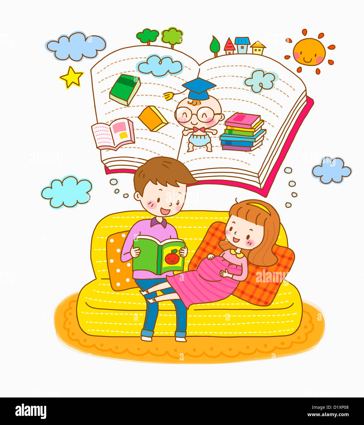 Board book baby Cut Out Stock Images & Pictures - Alamy