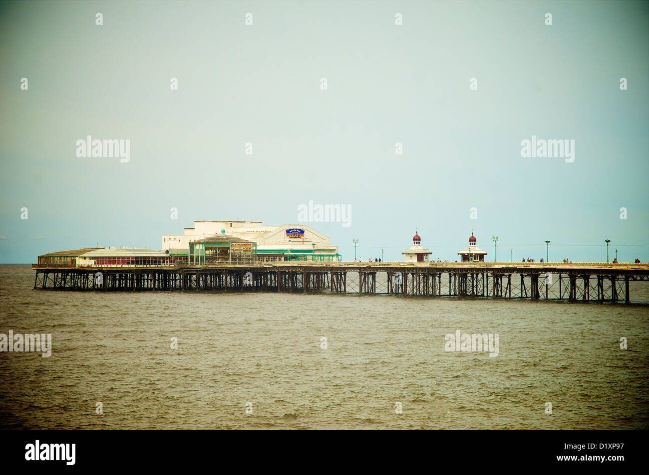Old seaside pier Stock Photo - Alamy