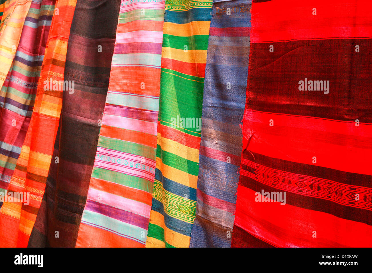 Laos fabric designs hi-res stock photography and images - Alamy