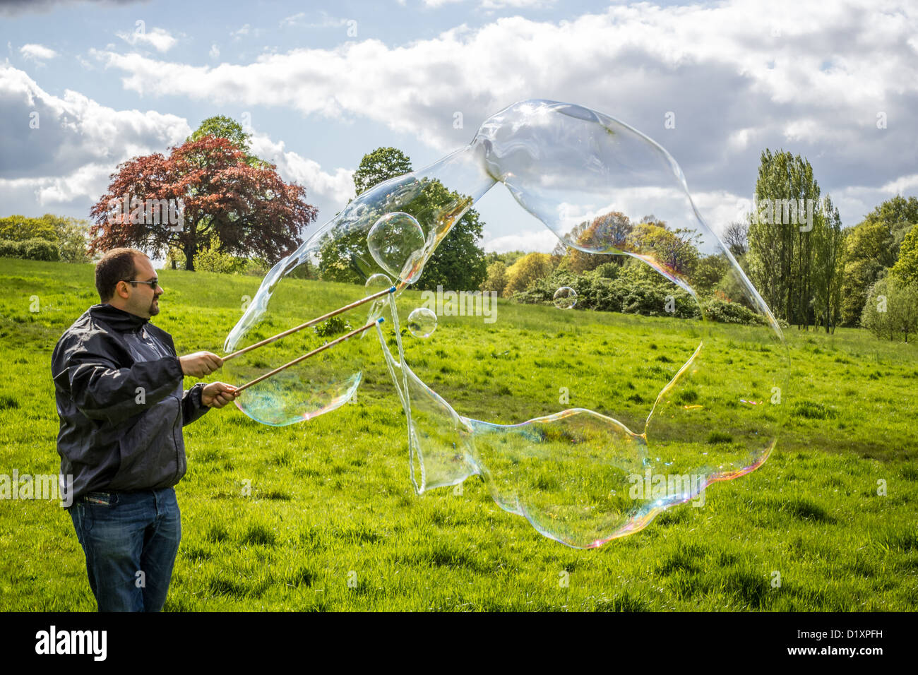Bubbles giant big hi-res stock photography and images - Alamy