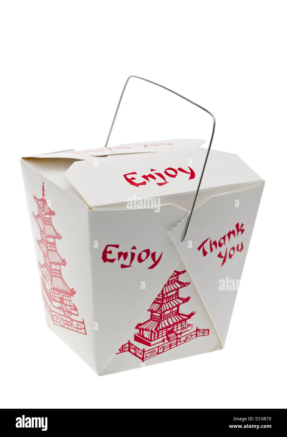 Ned's Noodles in an American Pailer Box Stock Photo - Alamy