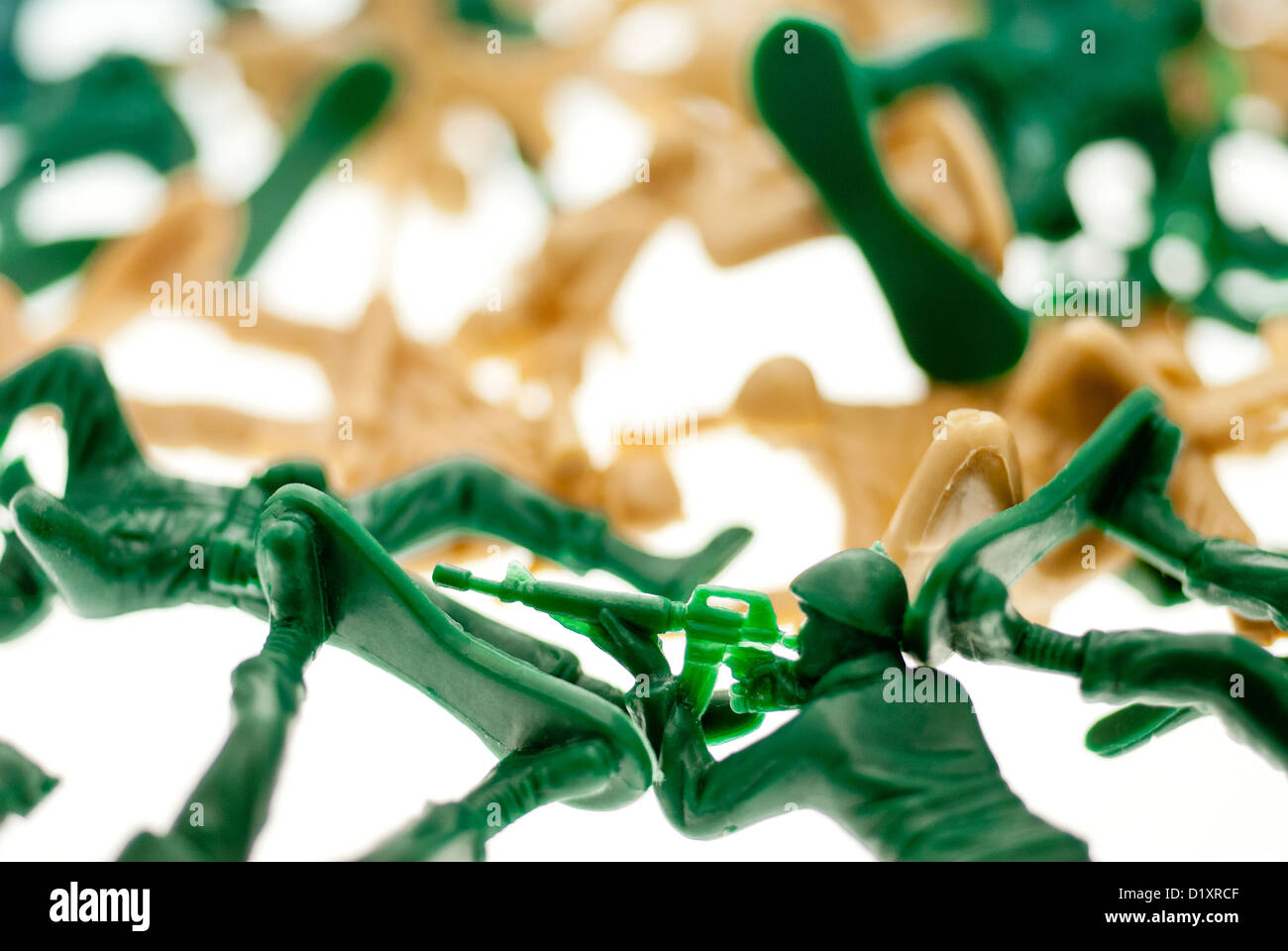Plastic Toy Soldiers Stock Photo - Alamy