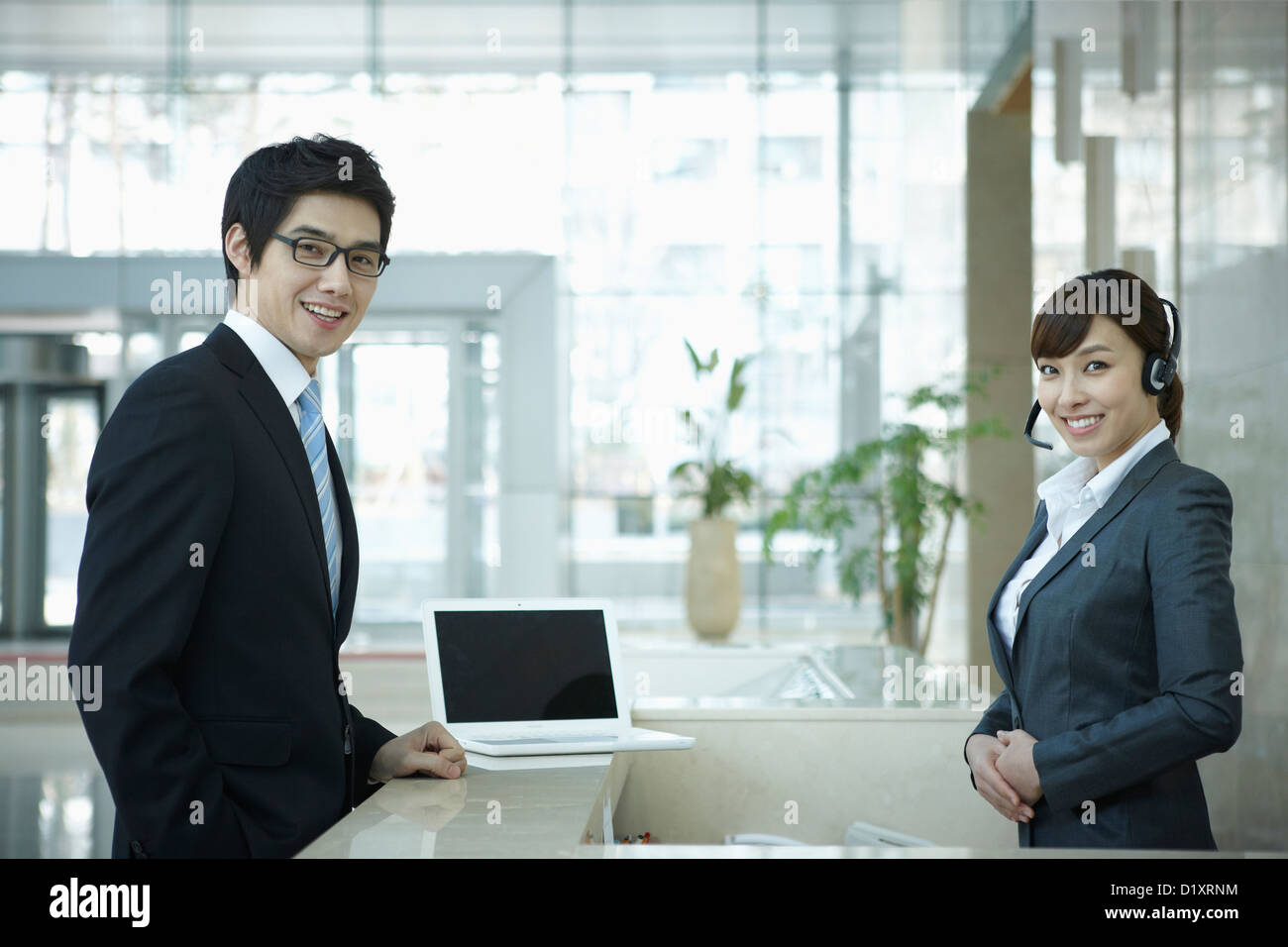Information desk booth hi-res stock photography and images - Alamy