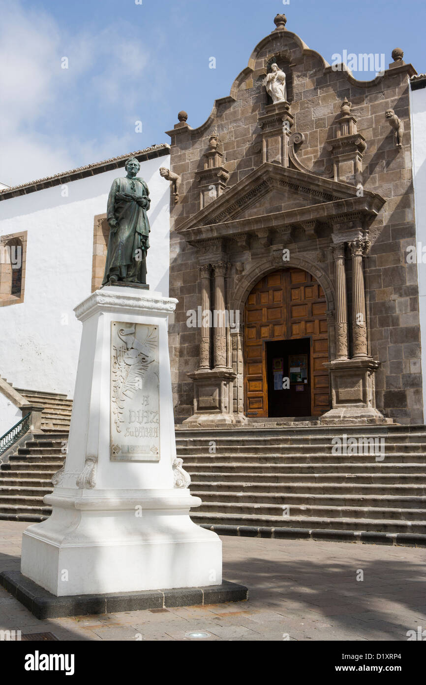 Diaz su Patria statue, Santa Cruz, Isla de la Palma, Canary Islands ...