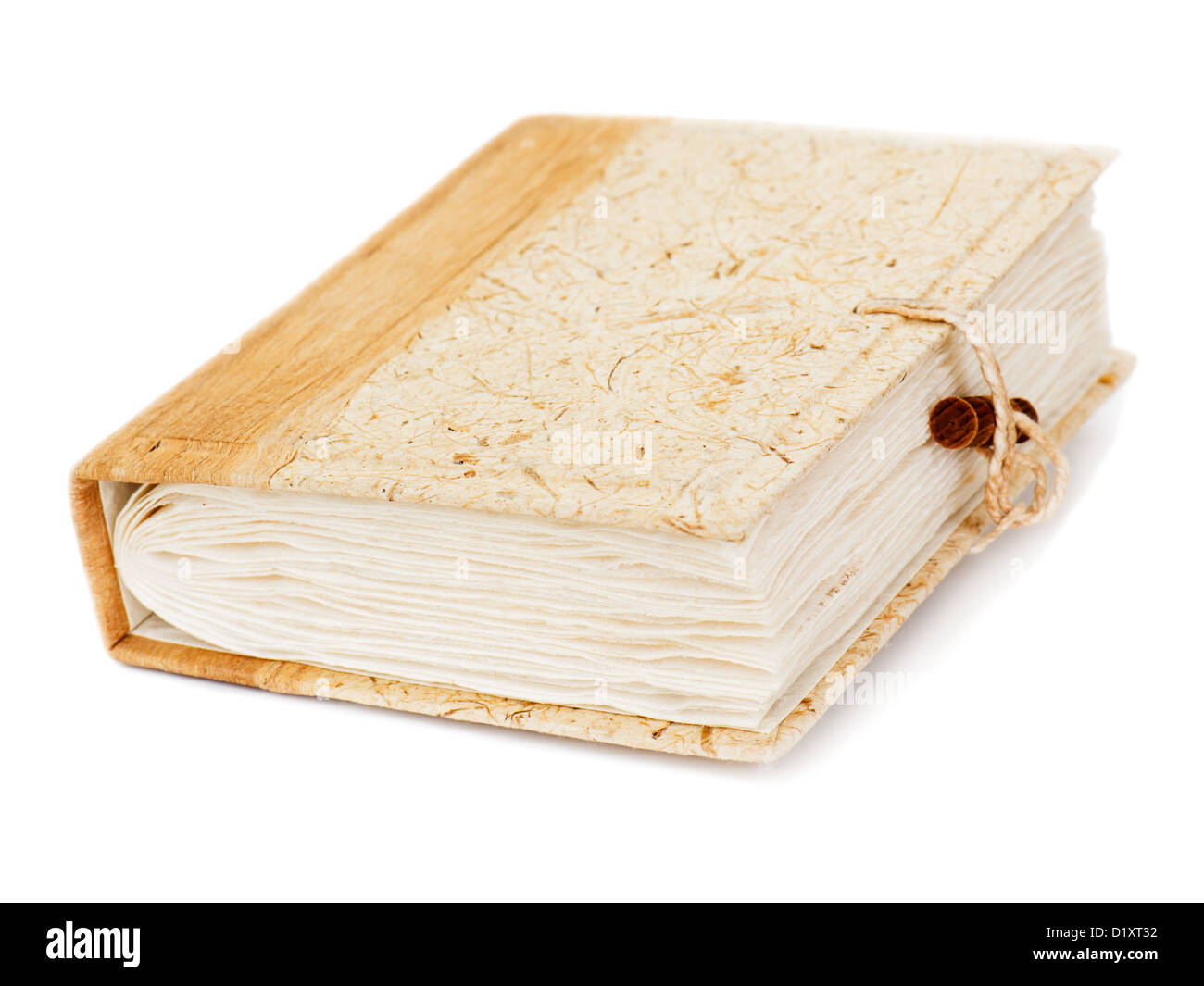diary or photo album book isolated on white background Stock Photo - Alamy