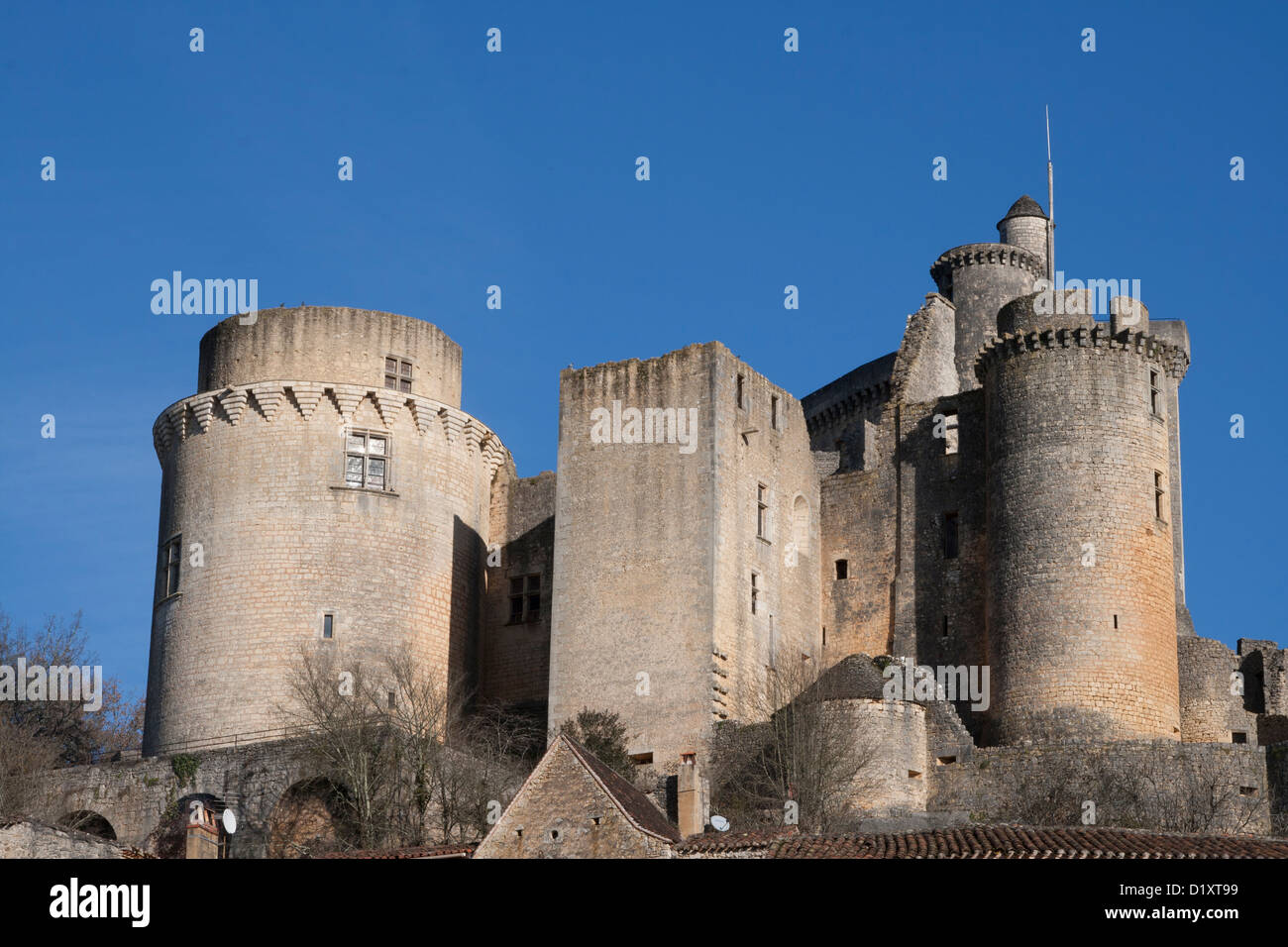 Bonaguil chateau hi-res stock photography and images - Alamy