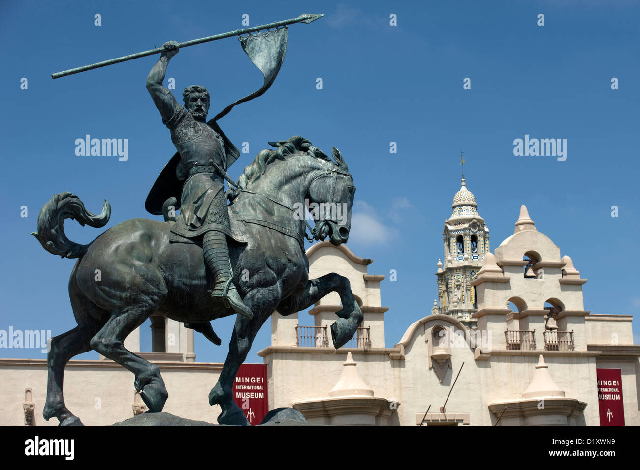EL CID STATUE (©ANNA HYATT HUNTINGDON 1927) EL PRADO BALBOA PARK SAN ...