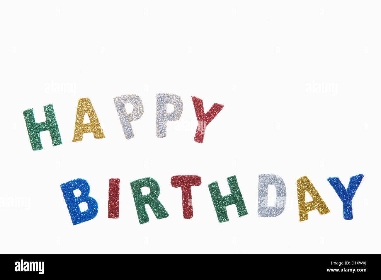 Birthday word hi-res stock photography and images - Alamy