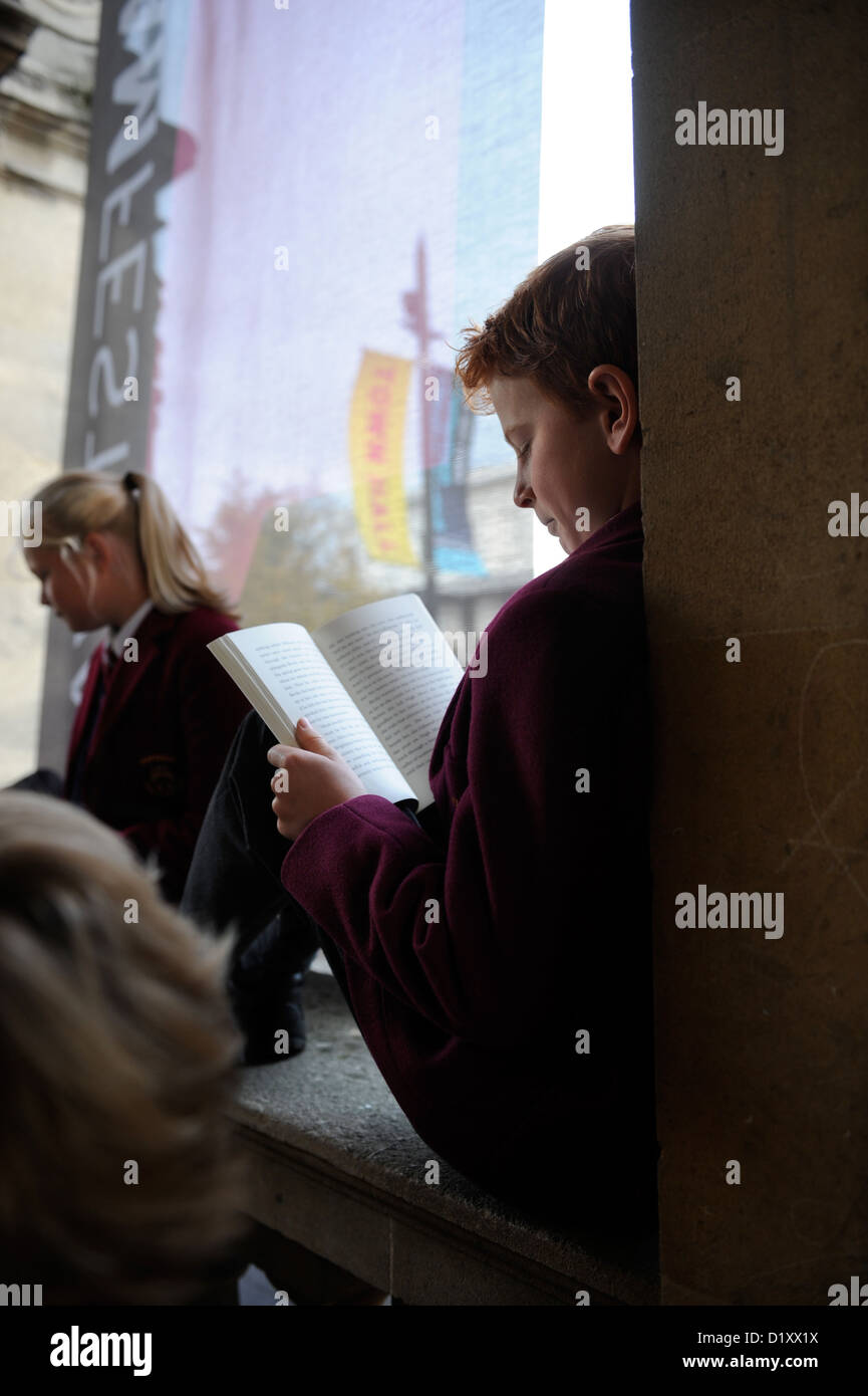 Children from Dean Close Preparatory School, Cheltenham reading at the ...