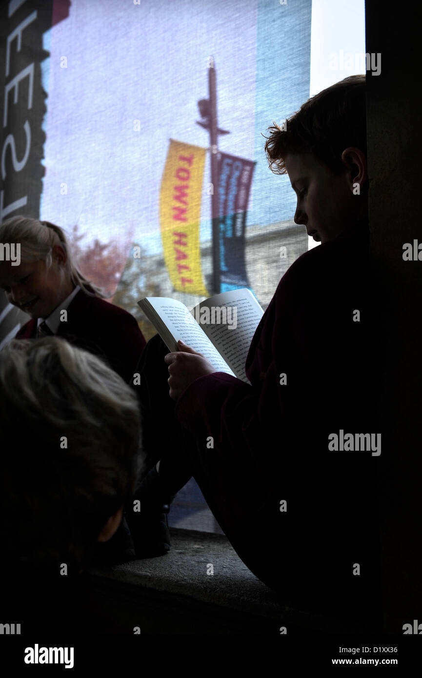 Children from Dean Close Preparatory School, Cheltenham reading at the ...