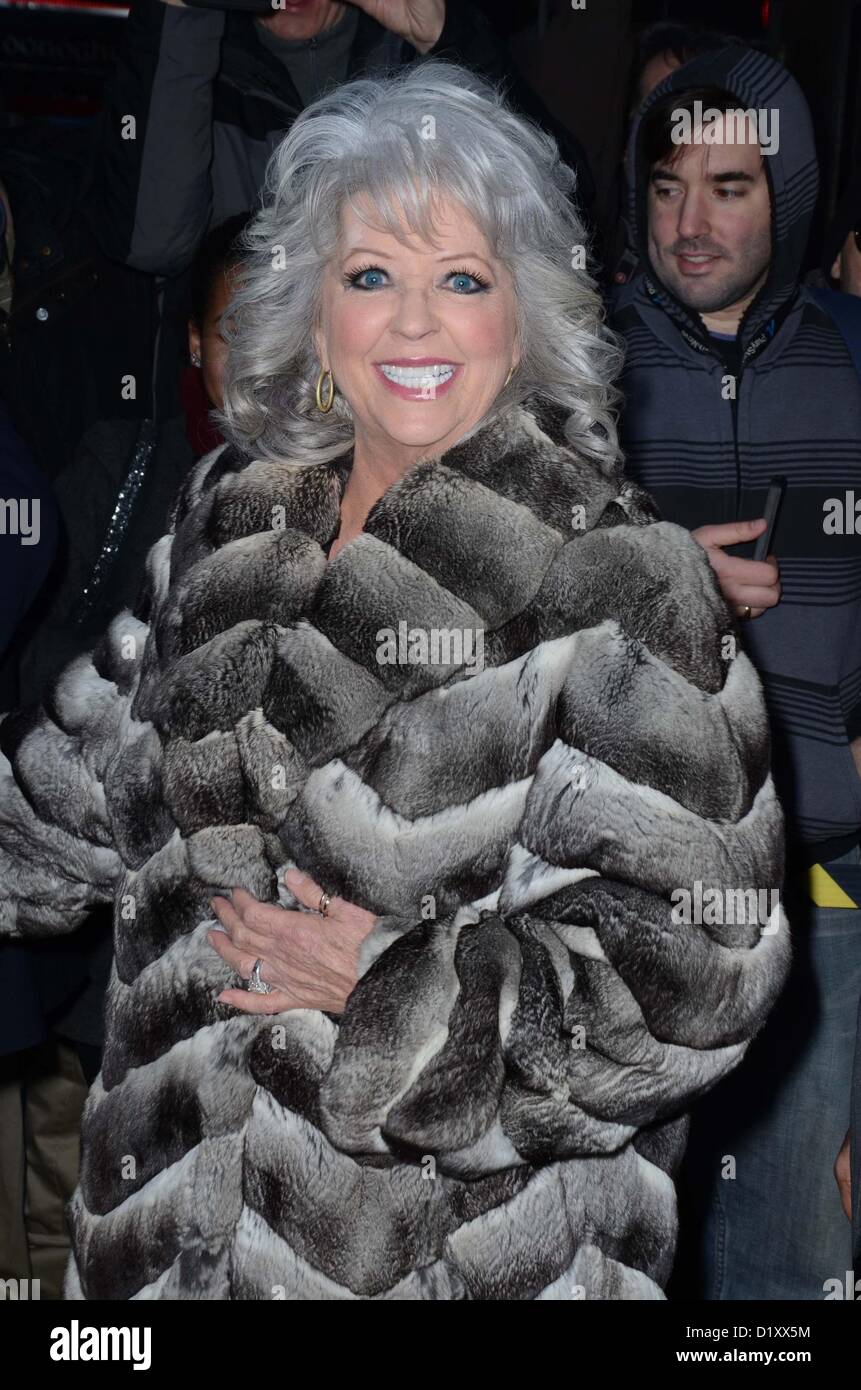 New York, USA. 8th January 2013. Paula Deen at Good Morning America ...
