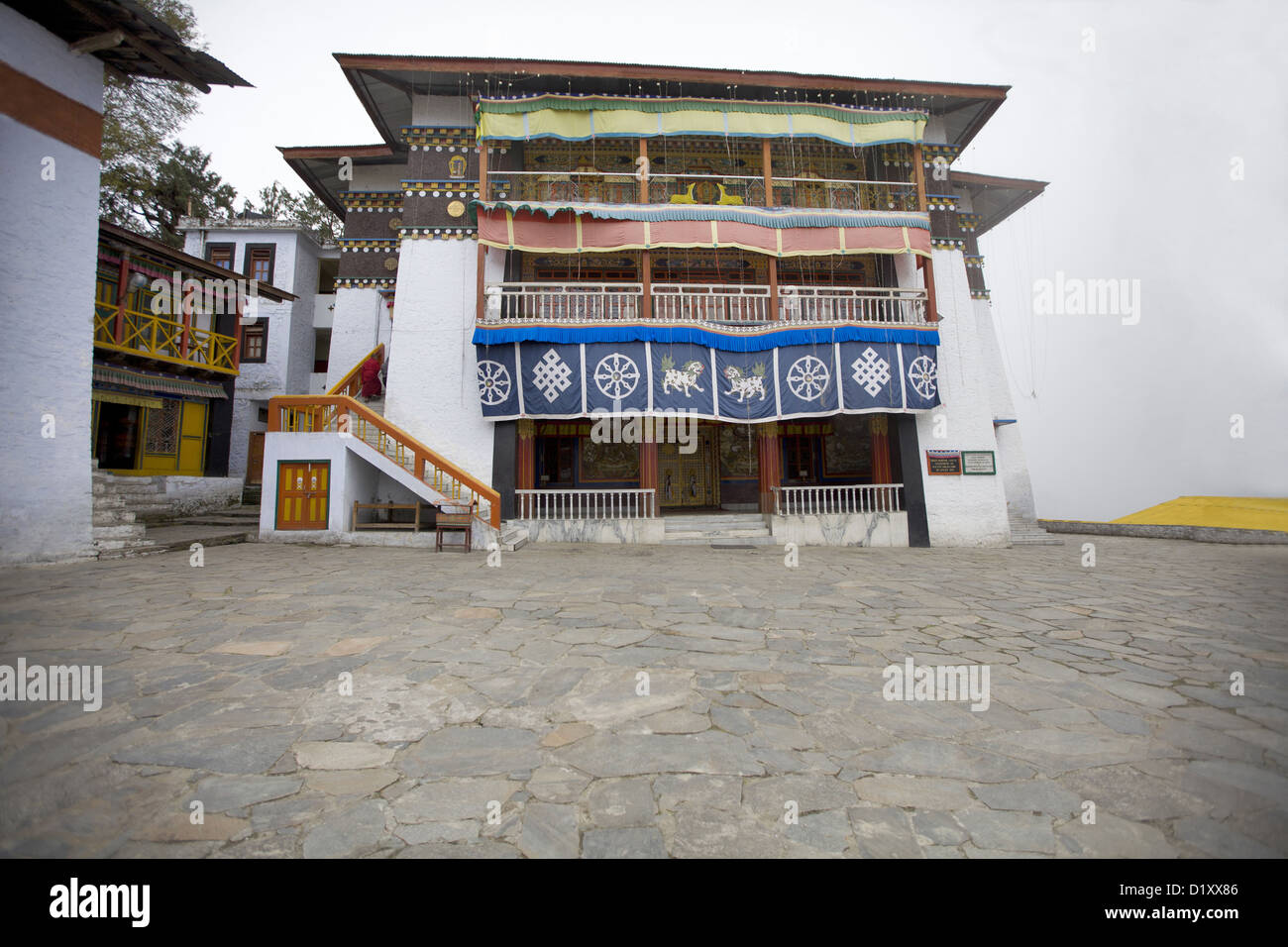 Dukhang - The Assembly Hall, Tawang Monastery. The largest monastery in ...