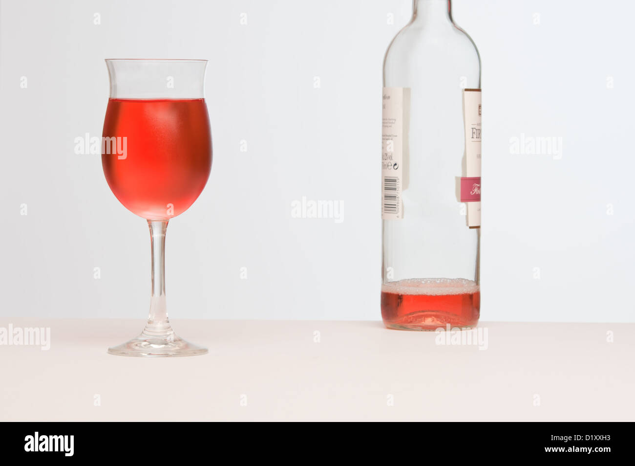 Bottle with rose hi-res stock photography and images - Alamy