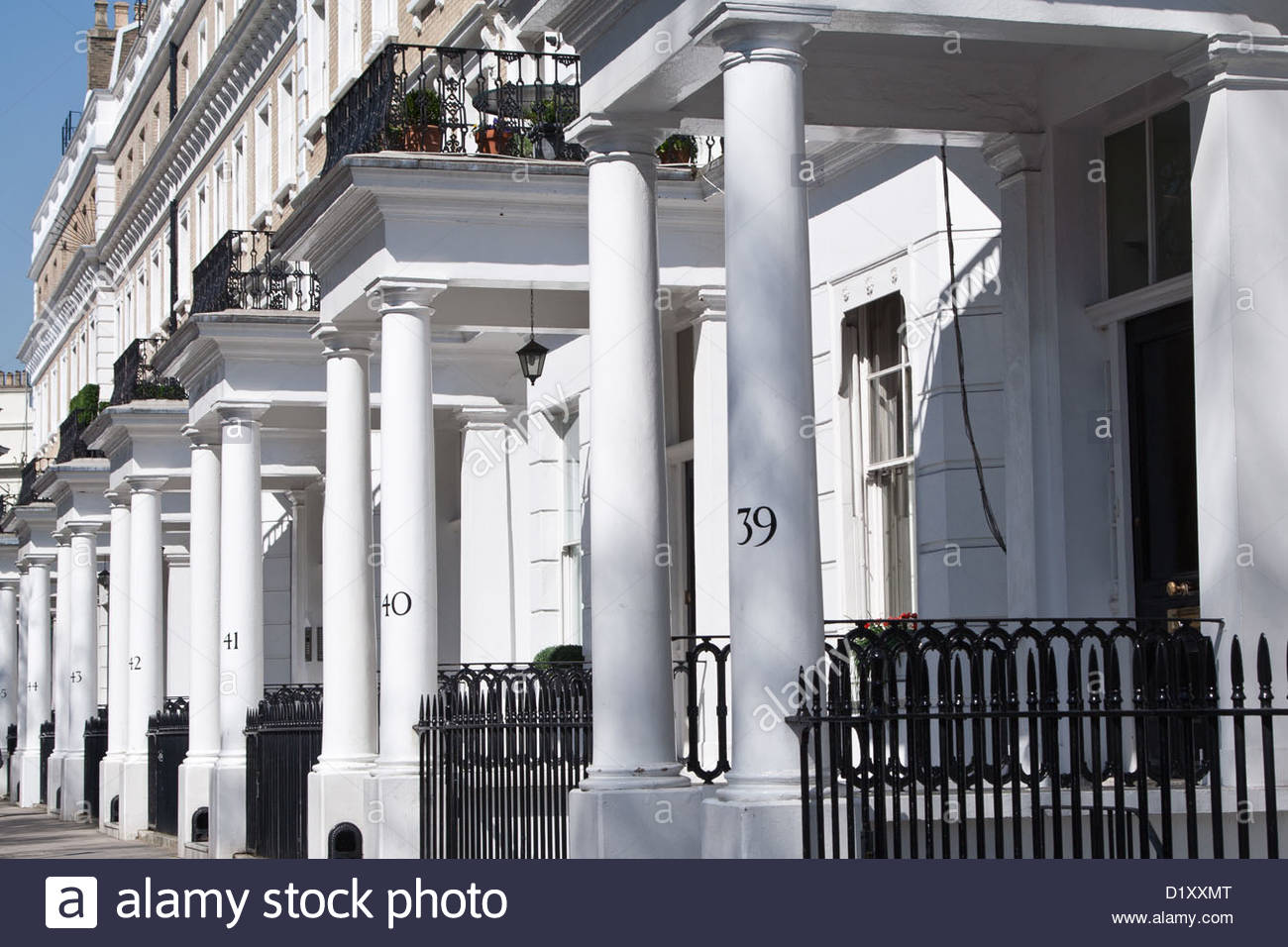 South Kensington Houses High Resolution Stock Photography and Images ...