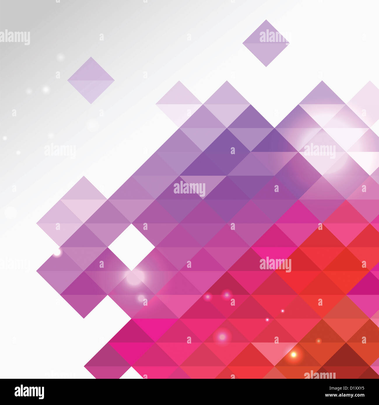 colourful illustration of squares Stock Photo - Alamy