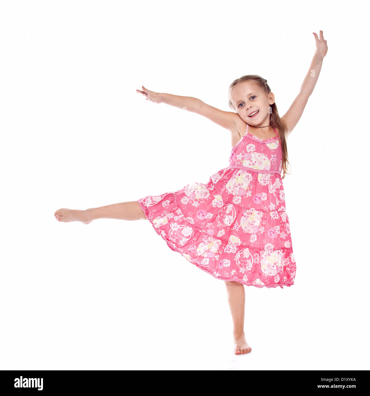 Cute kid dancing hi-res stock photography and images - Alamy