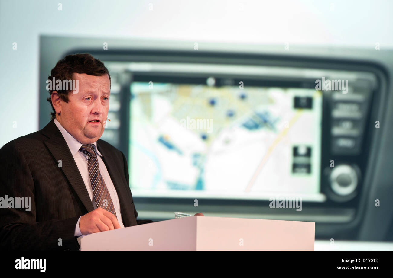 Jan Novak from Skoda Auto introduces new Skoda Octavia, third ...