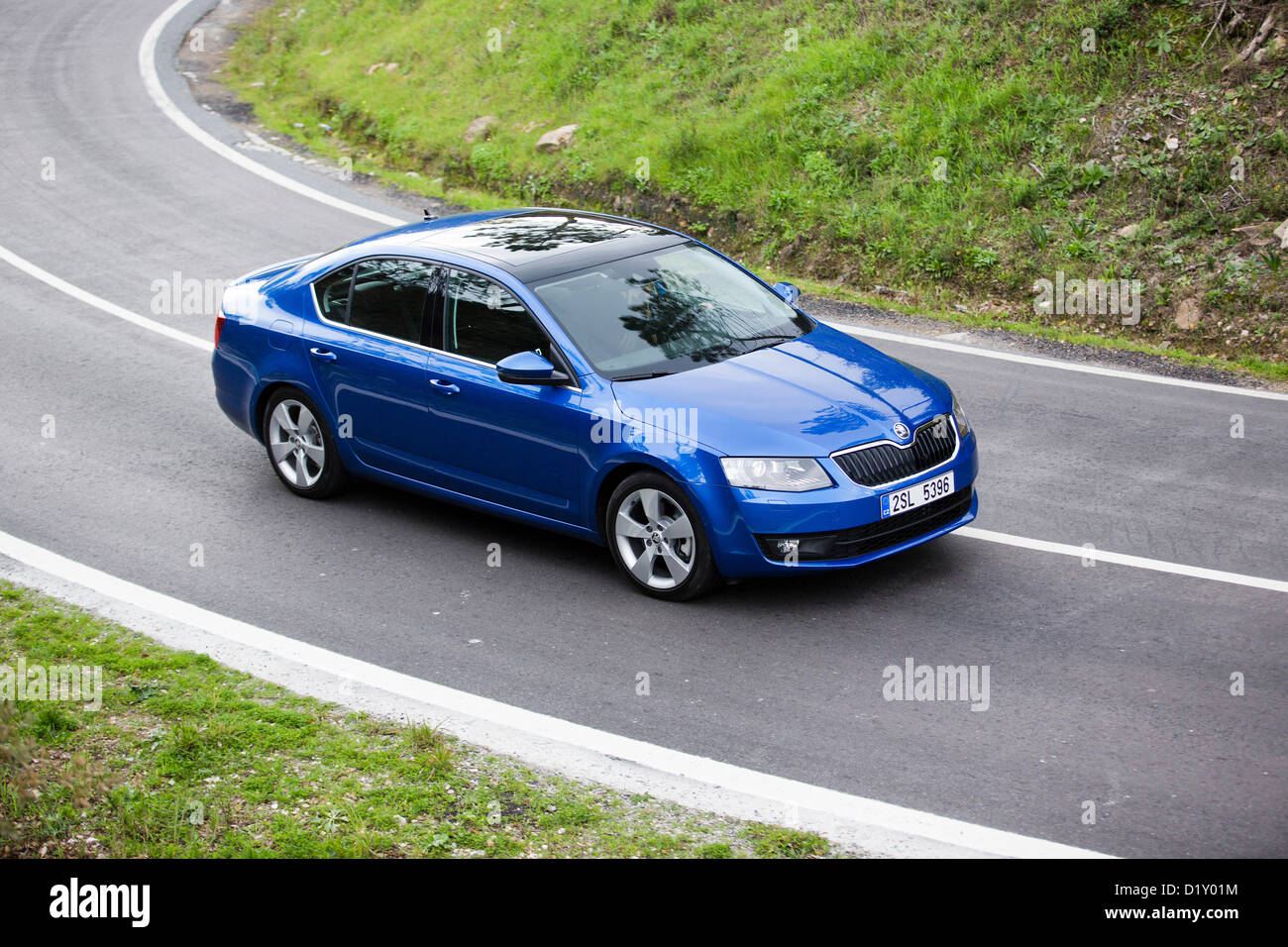 Third generation of Skoda Octavia was tested by journalists during ...
