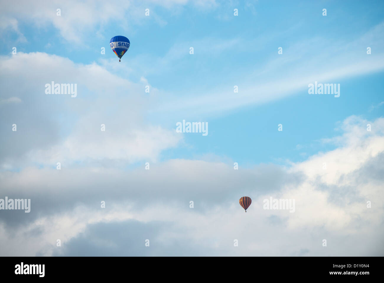 Hot air balloon storm clouds hi-res stock photography and images - Alamy