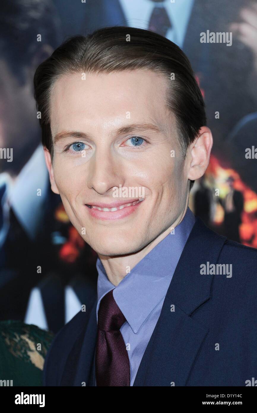 James Hebert arrives at the film premiere for "Gangster Squad" at the ...