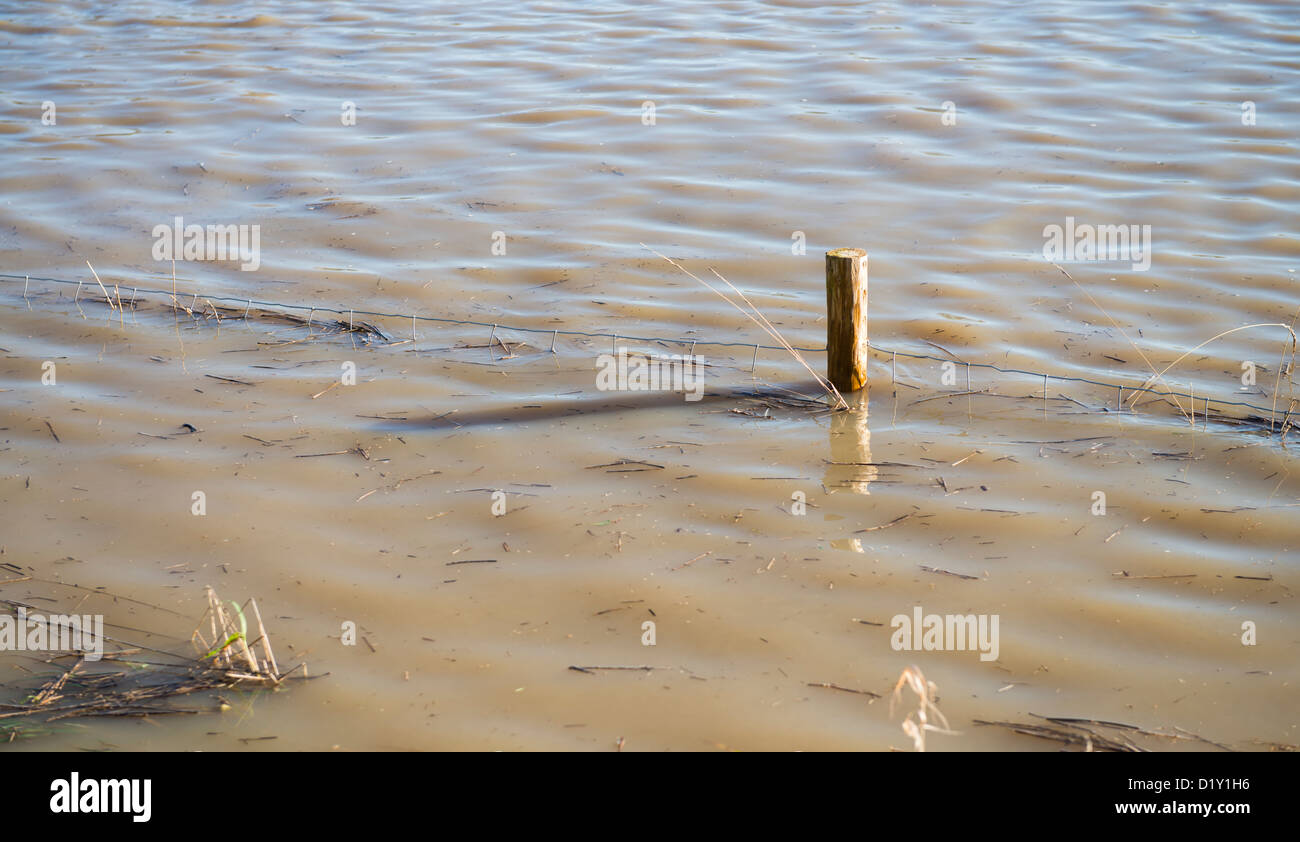 Fence near the river hi-res stock photography and images - Alamy