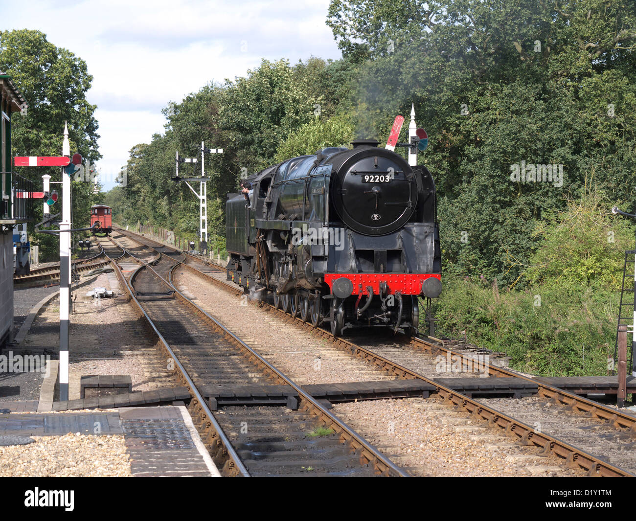 Steam locomotive 92203 hi-res stock photography and images - Alamy