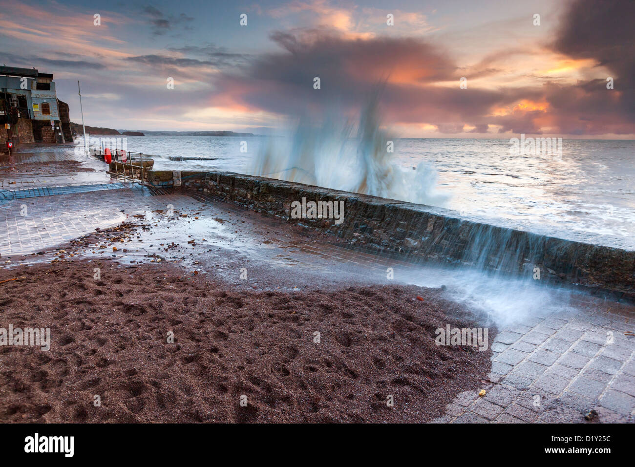 Dawlish seafront, Devon, England, United Kingdom, Europe Stock Photo ...