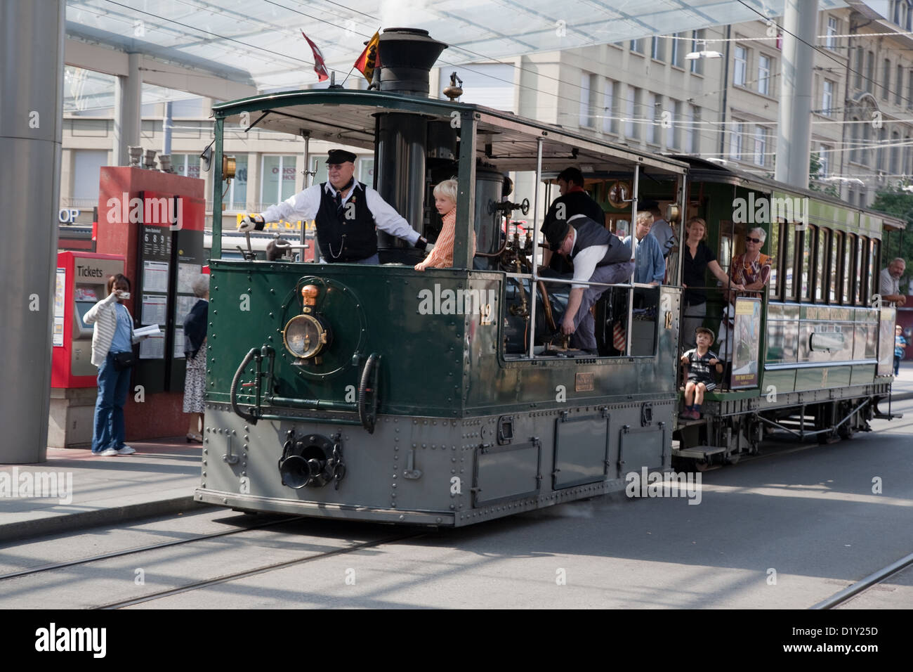 Steam tram hi-res stock photography and images - Alamy