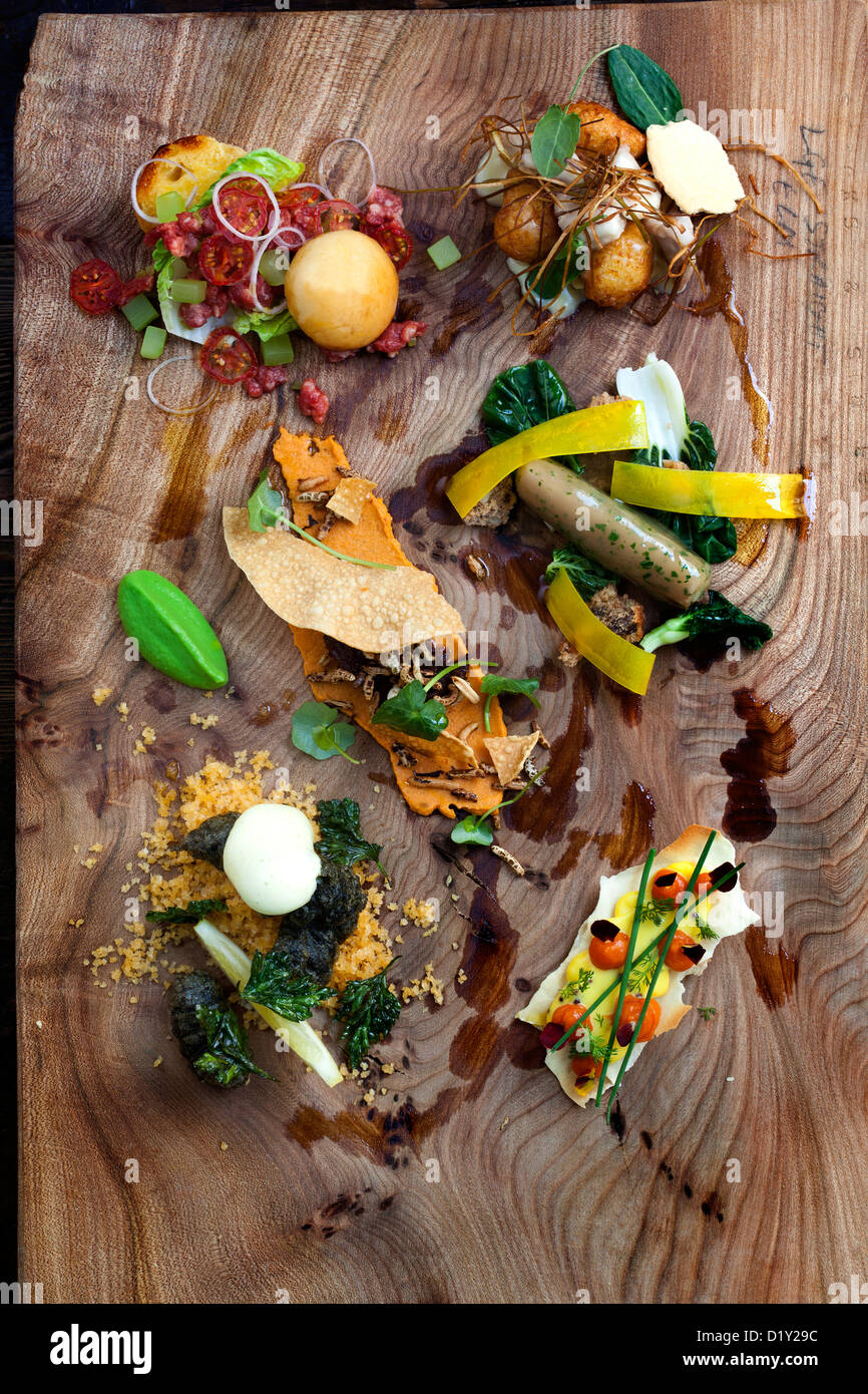 Chef Simon Rogans deconstructed take on popular british cuisine ...